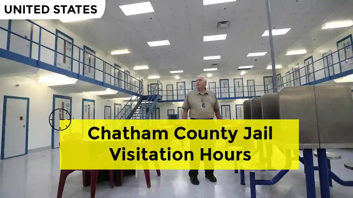 Chatham County Jail Visitation Hours 2025