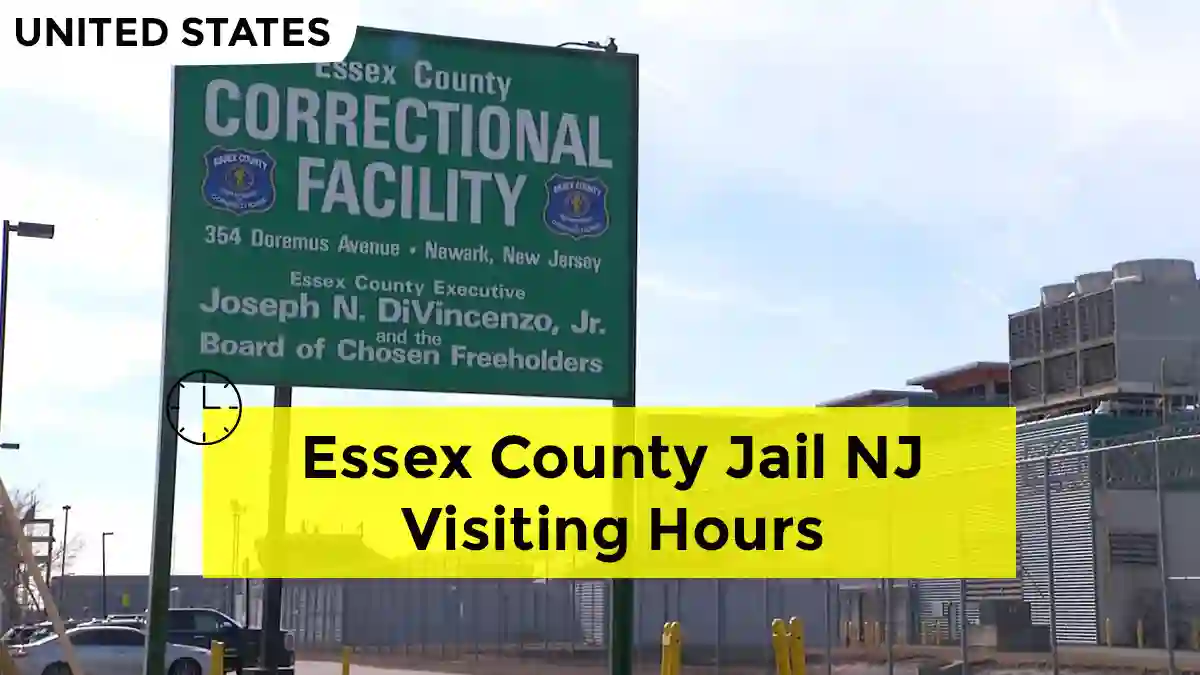 Essex County Jail NJ Visiting Hours 2026