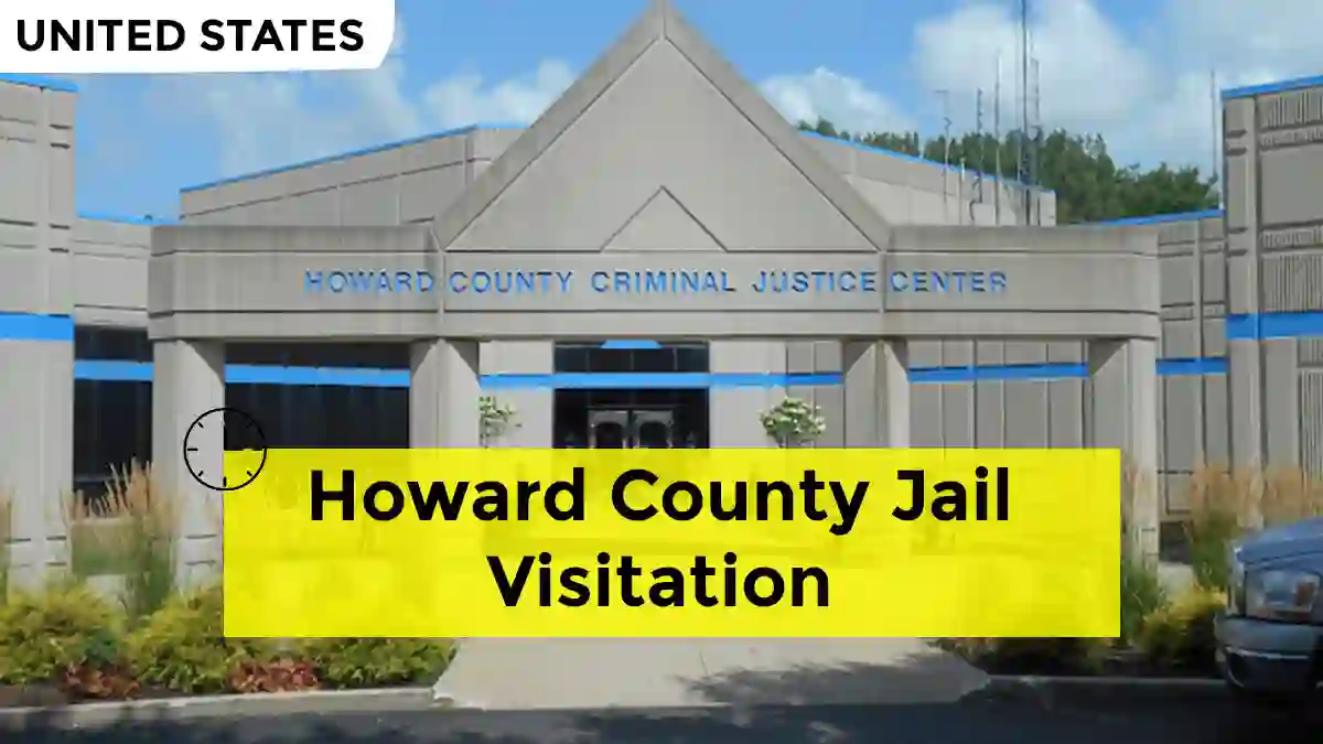 Howard County Jail Visitation 2026 - Countyjailvisit.com